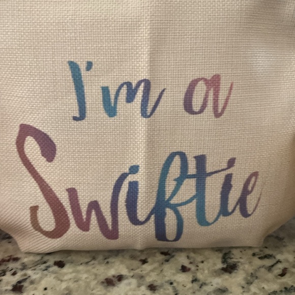 Bags | Taylor Swift Im A Swiftie Makeup Pouch Bag | Poshmark